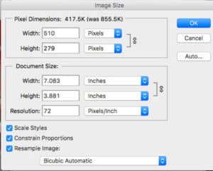 Steps to Change the Image Resolution in Photoshop