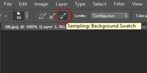 How to Use the Background Eraser Tool In Adobe Photoshop