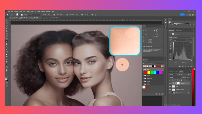 How to change skin tone or Color in Photoshop?