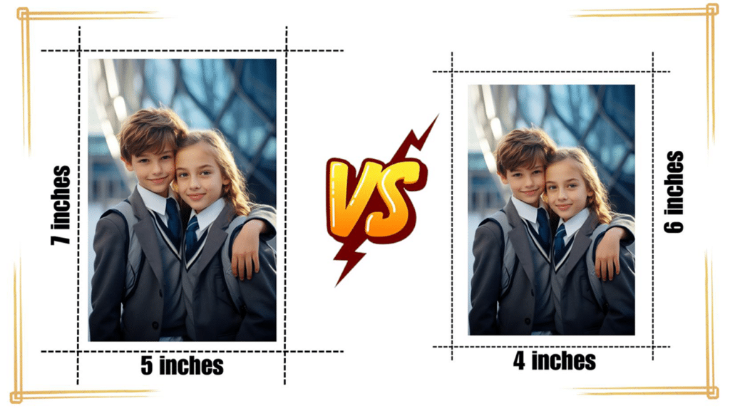How big is a 4×6 photo | In different units