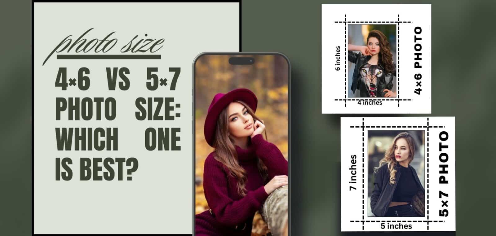 4x6 vs 5x7 Photo size: Which One to Choose?